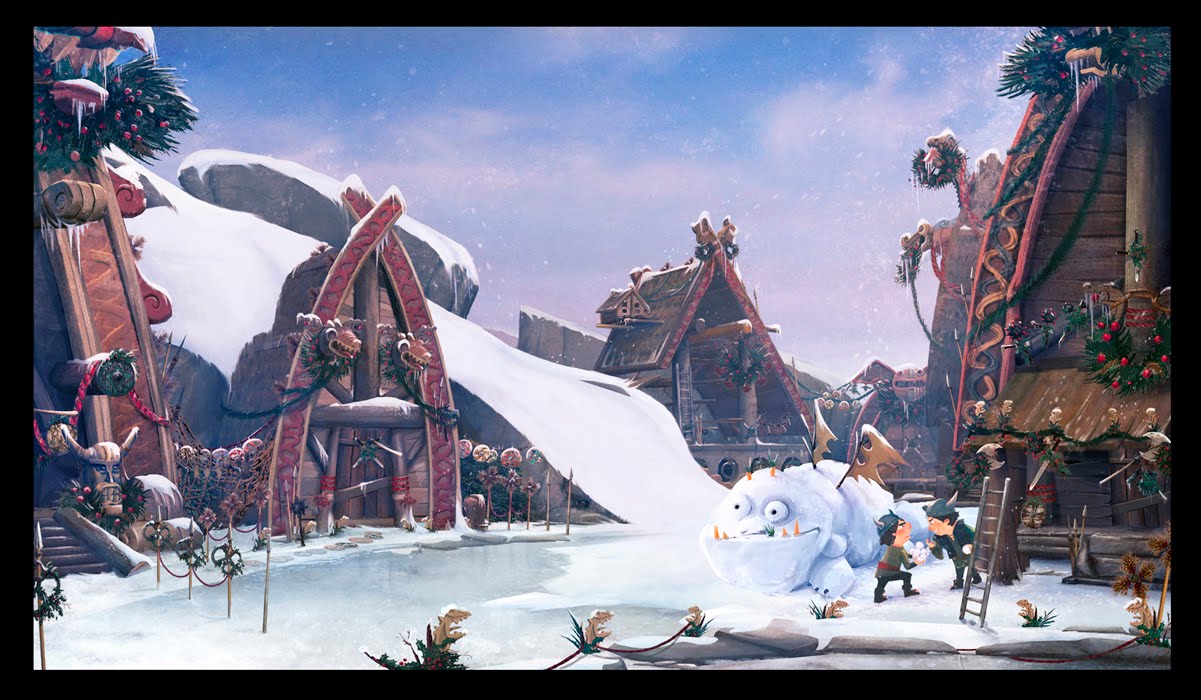 Como Treinar Seu Dragão: LUGAR: A ilha de Berk ( Isle of Berk )