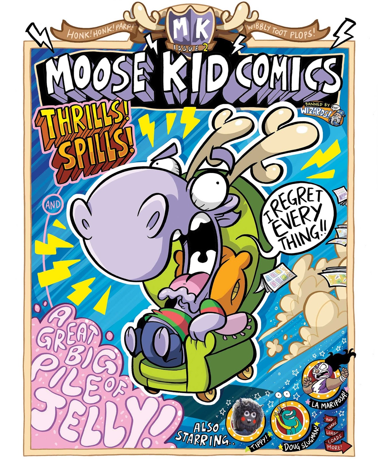 Issue 2 of mighty "Moose Kid Comics" goes live. Introduce it to your ...