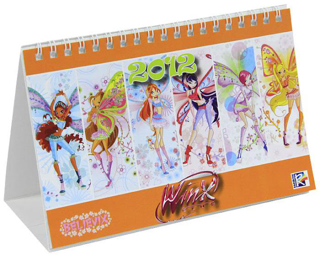 ¡Calendarios 2012 de Winx Club! - Winx Club Lovely