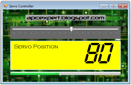 APC Expert: Visual Basic 2010 y Arduino – Servo control con LCD display.