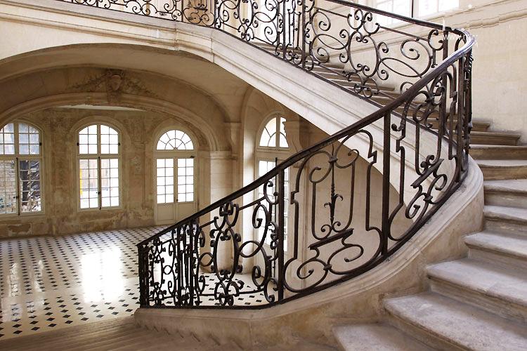 my french country home: majestic staircase