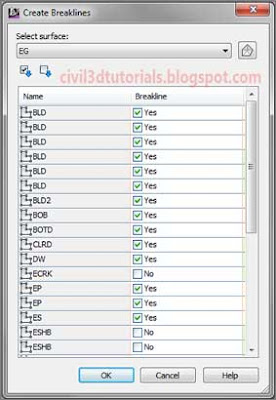 Using Breaklines to Improve Surface Accuracy - AutoCAD Civil 3D Tutorials