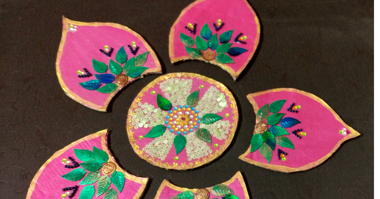 Papered: Cardboard Rangoli