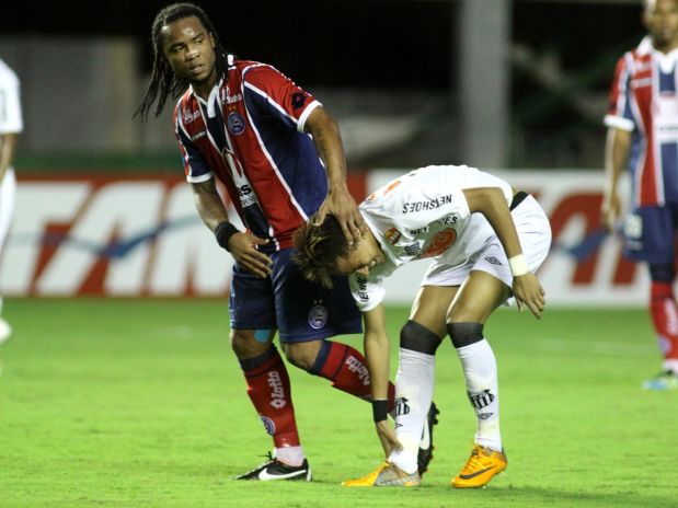 Bahia 1 X 2 Santos Melhores Momentos