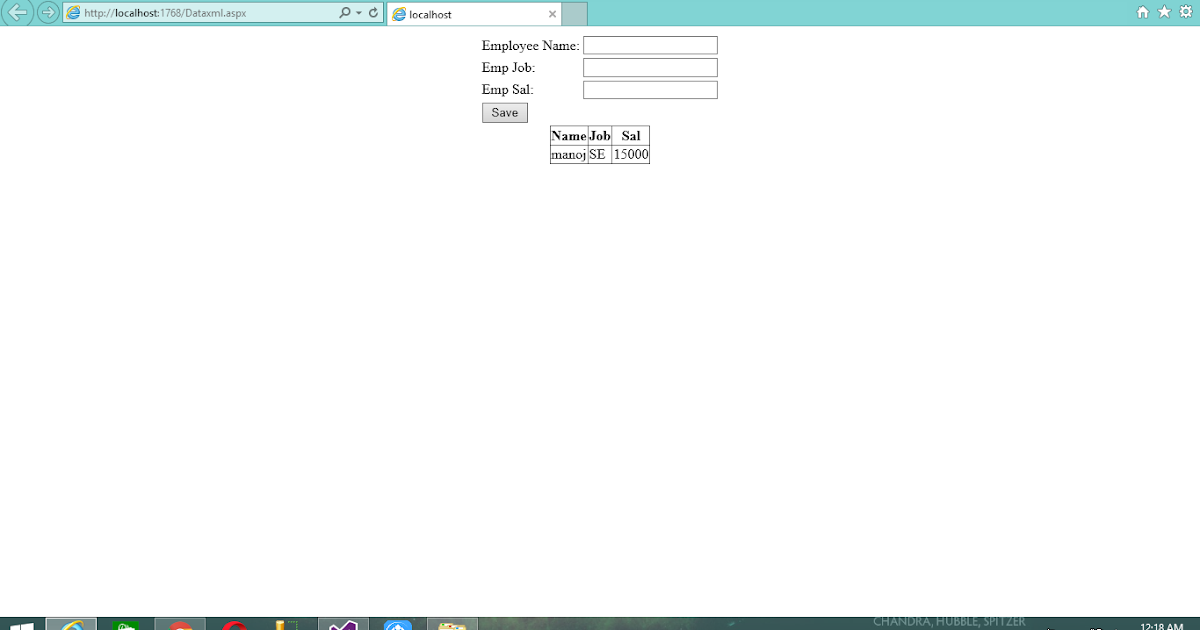 How To Insert Data Into Xml File In Aspnet ~ Manojdotnet
