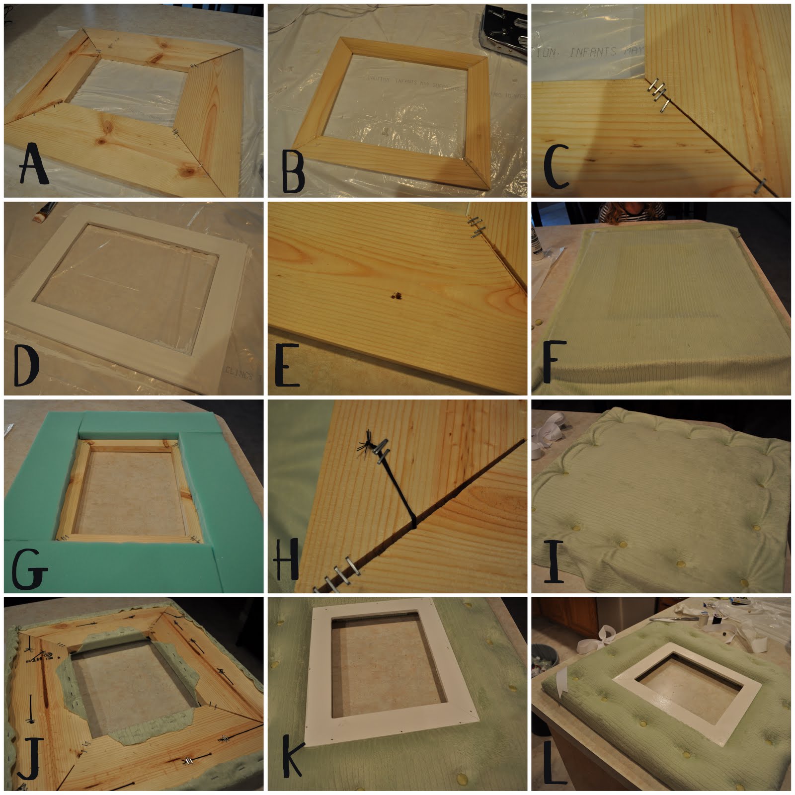 Sassy Sanctuary: Tufted Frame