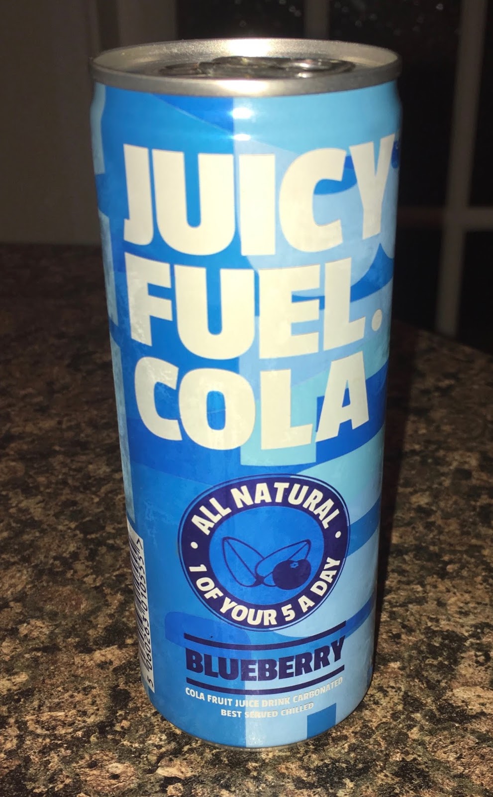 FOODSTUFF FINDS: Juicy Fuel Blueberry Cola (@DegustaboxUK) By @SpectreUK