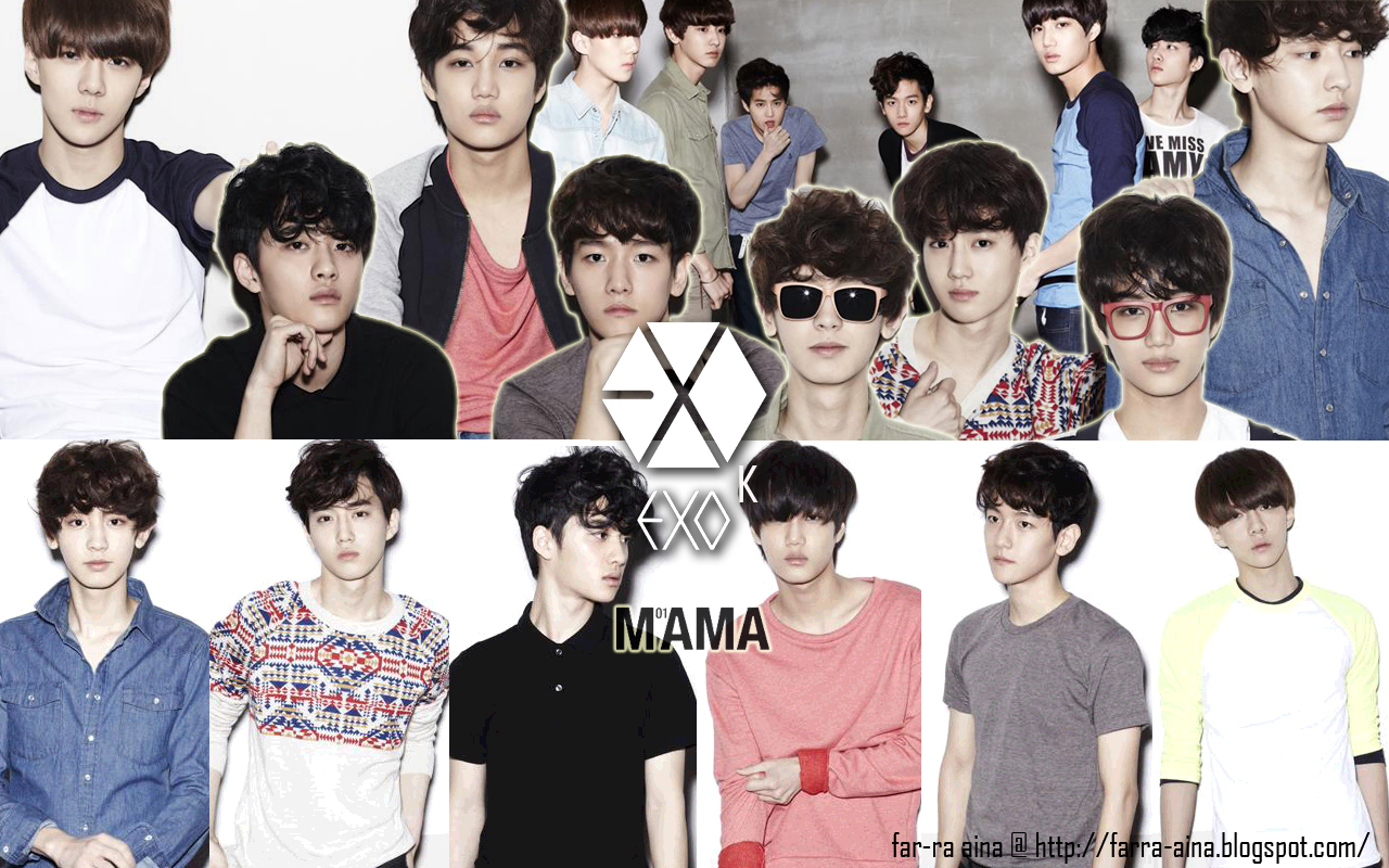 Monchan Worlds: [LIRIK] Mama By. EXO (Korea & Mandarin Version)