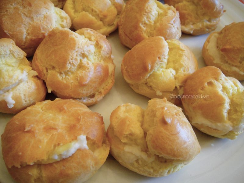 Aglio, Olio e Peperoncino: Italian bigné recipe