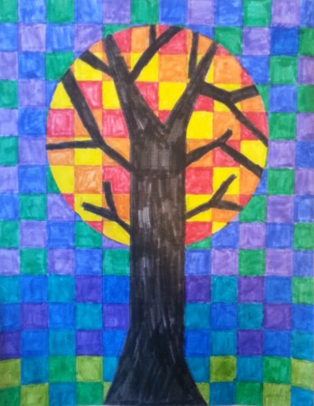 a faithful attempt: Circle Grid Trees