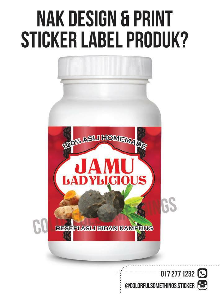 colourful somethings: Servis design & print STICKER LABEL PRODUK