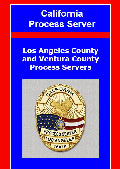 Los Angeles Legal Documents Delivery Process Service: November 2017