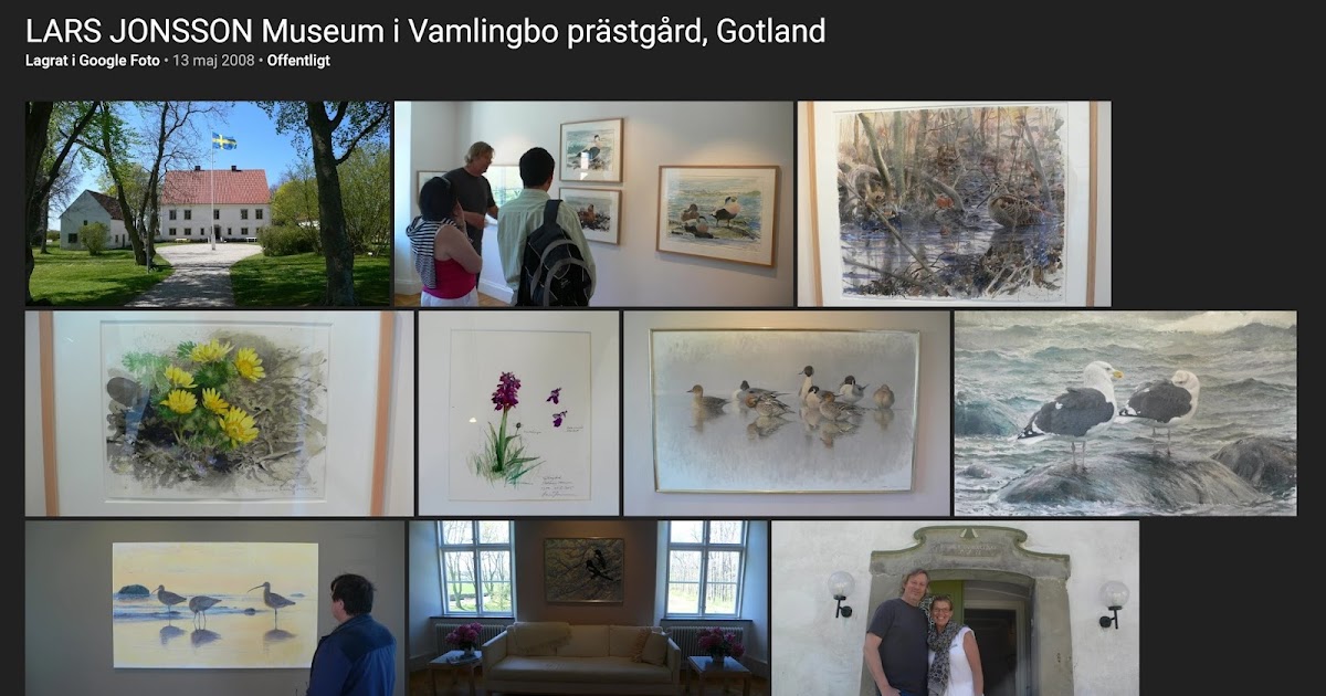 LARS JONSSON Museum i Vamlingbo prästgård - Gotland 2008