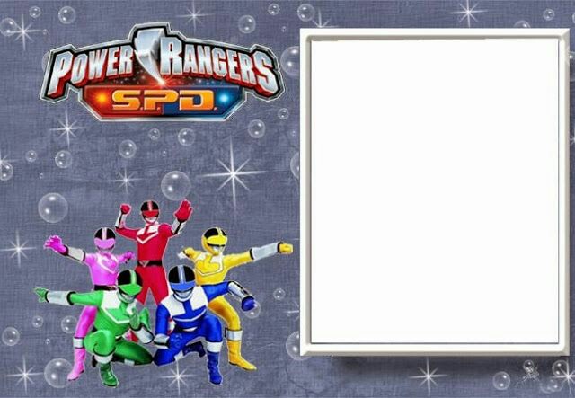 Edible Paper in Creatividades: Power Rangers