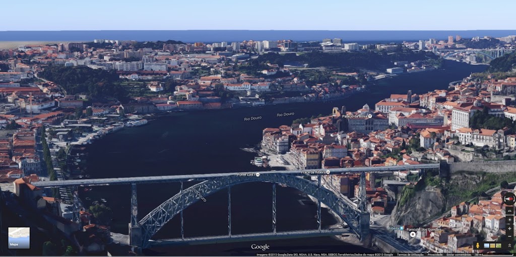 Porto e Gaia totalmente em 3D no Google Maps | Aberto até de Madrugada