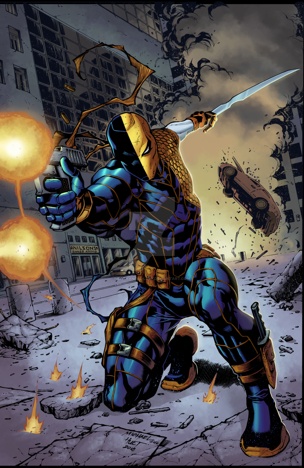 The Deathstroke Files: DEATHSTROKE BY: Michael, Huet, Ramirez, & Magnaye