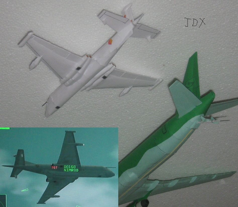 Ace Combat Model - Drawings: BAE Nimrod MrA4