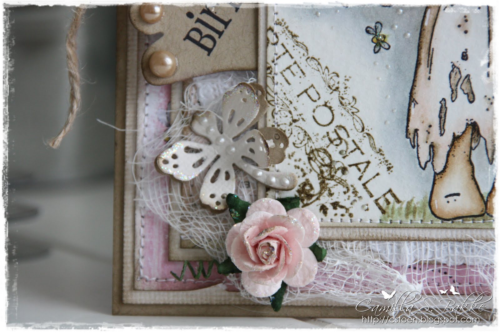 Camilla S. (Norway): TOMIC #8 ~ Stitching - faux or real ♥