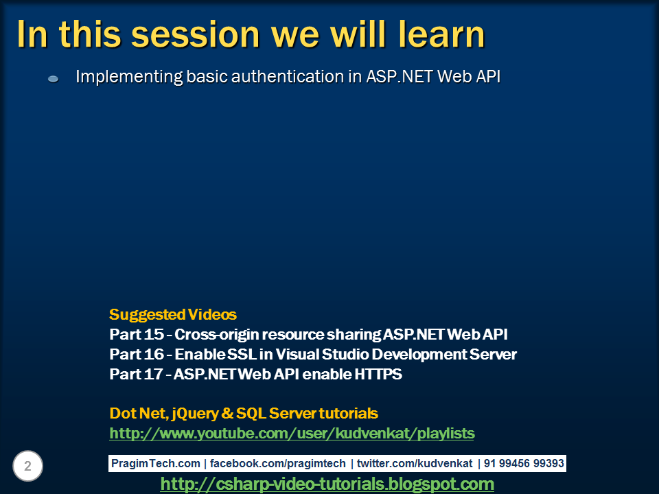 Sql server, .net and c# video tutorial: Implementing basic ... Sql server, .net and c# video tutorial: Implementing basic ...