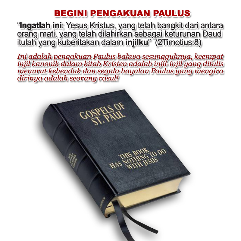 Yesus Yang Lain Dan Injil Yang Lain - Menjawab Bualan Kafir