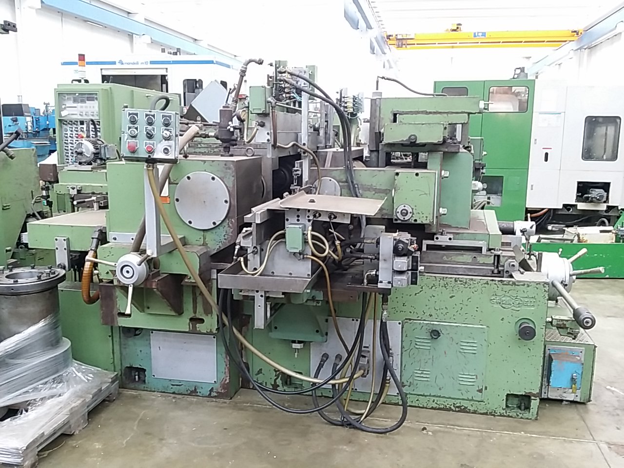 Mimu macchine utensili machine tools werkzeugmaschinen: Rettifica senza centri Ghiringhelli M500