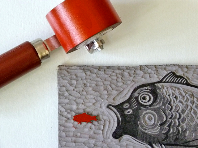 Anat Rodan Handmade. Heartfelt.: Linocut Boy