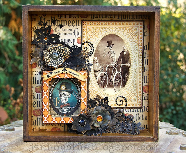 Halloween Shadow Box - In My Own Imagination