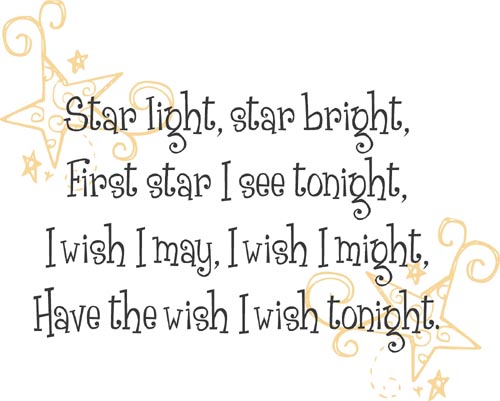 Mums guide to insanity!: Wishing on a Star ... is it wrong to let my ...