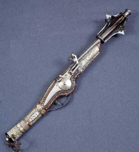 Antique Flintlock Mace : r/mallninjashit