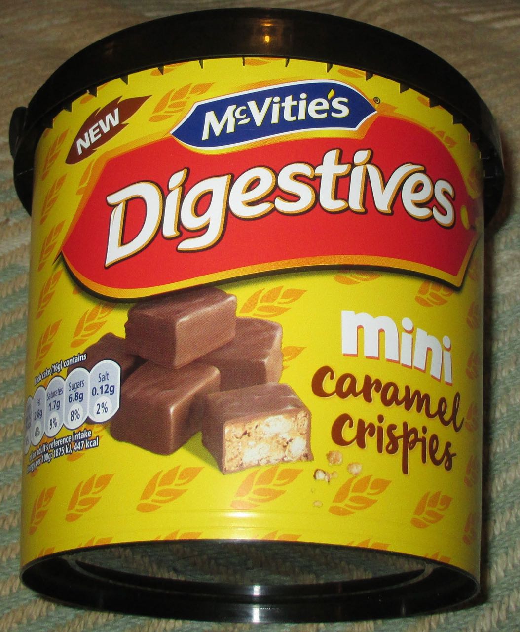 FOODSTUFF FINDS: McVitie’s Digestives Mini Caramel Crispies (Morrisons ...