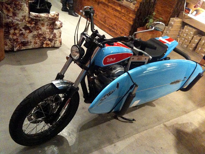 LUTON: SURFIN MOTORBIKE