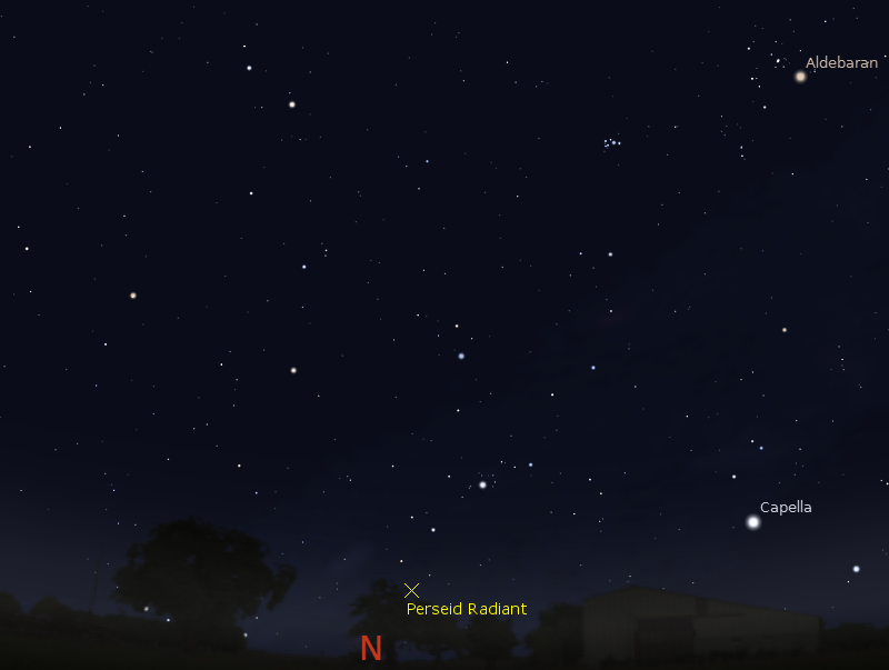 Astroblog: Australian Perseid Meteor Shower - Morning August 13, 2013