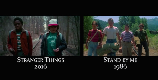 A Level Media: Stranger things intertextuality