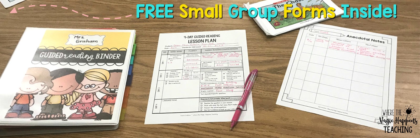 What's Inside my Small Group Binder? - Where the Magic Happens