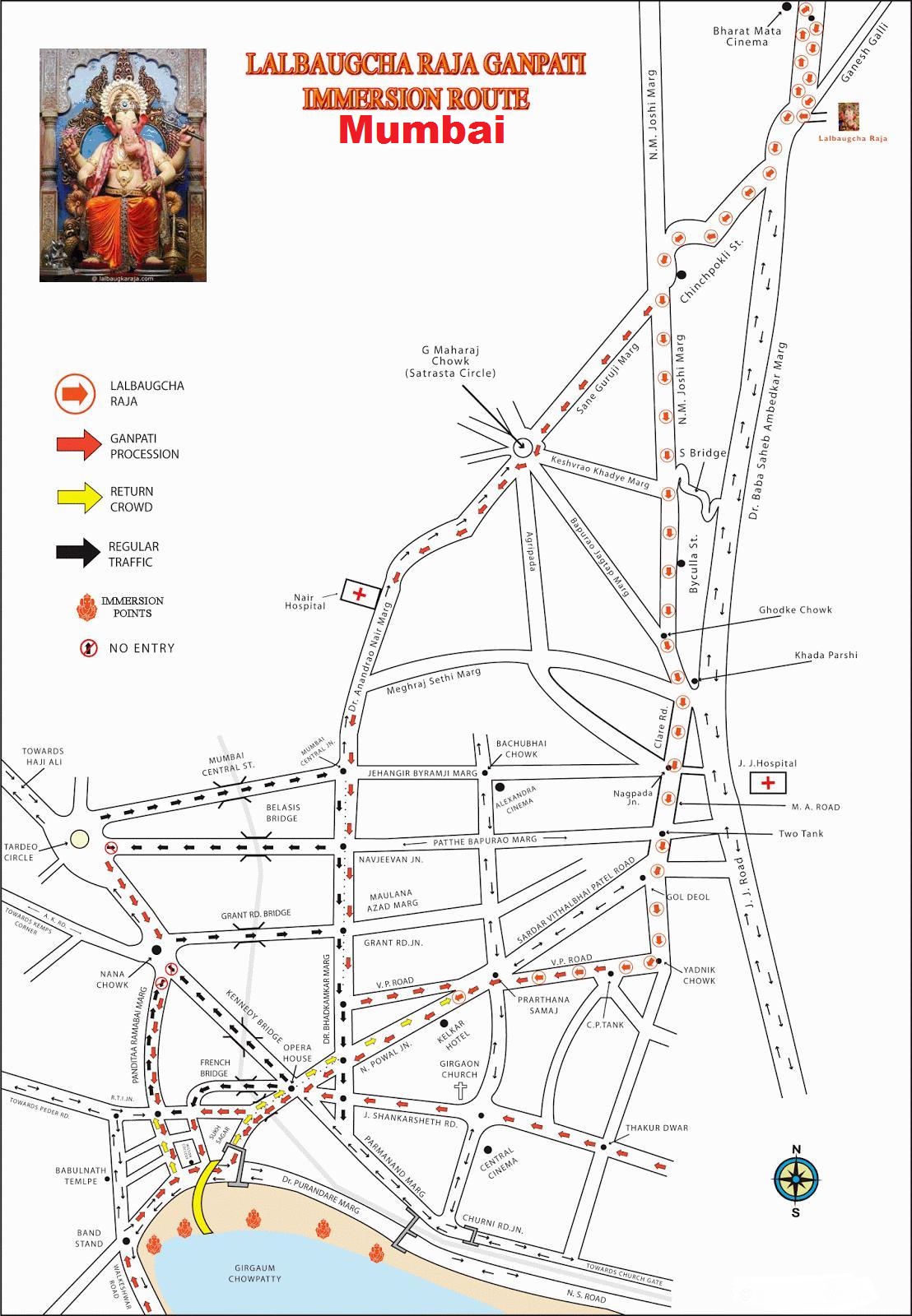 Lalbagcha Raja Visarjan(Immersion) Date 2017-About Lalbagcha Raja ...