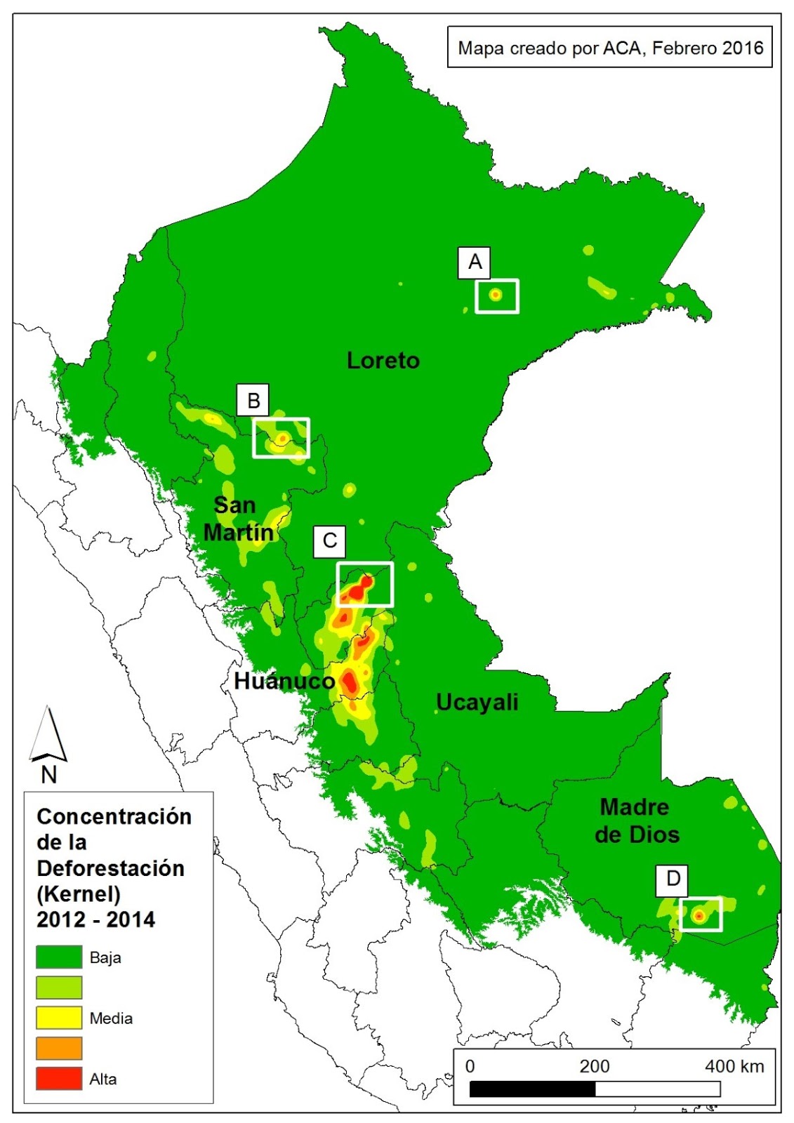 El Trochero: DEFORESTACION EN AUMENTO: AMAZONIA PERUANA DEL 2012 - 2014