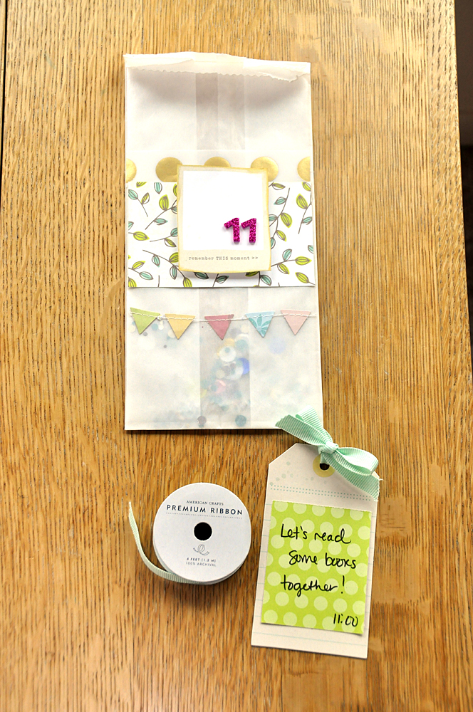 Blessed Scrapper: American Crafts: New Year's Eve Count Down Bags