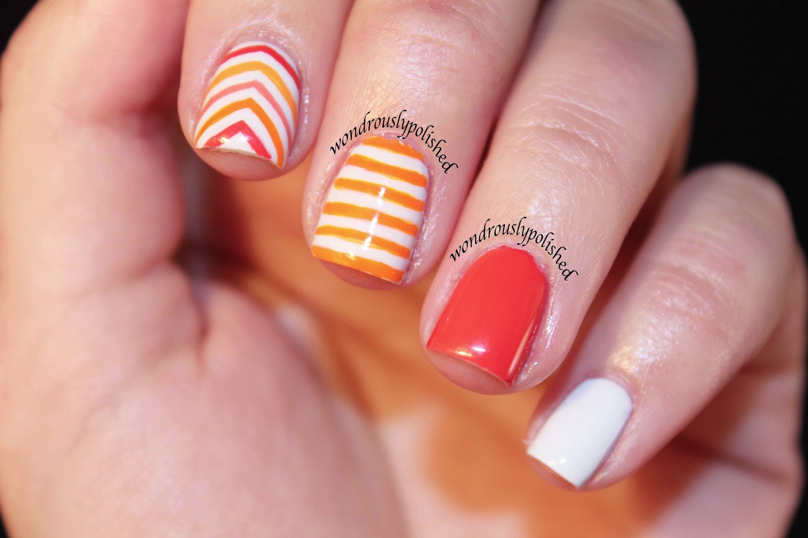 Wondrously Polished: 31 Day Nail Challenge - Day 2: Orange