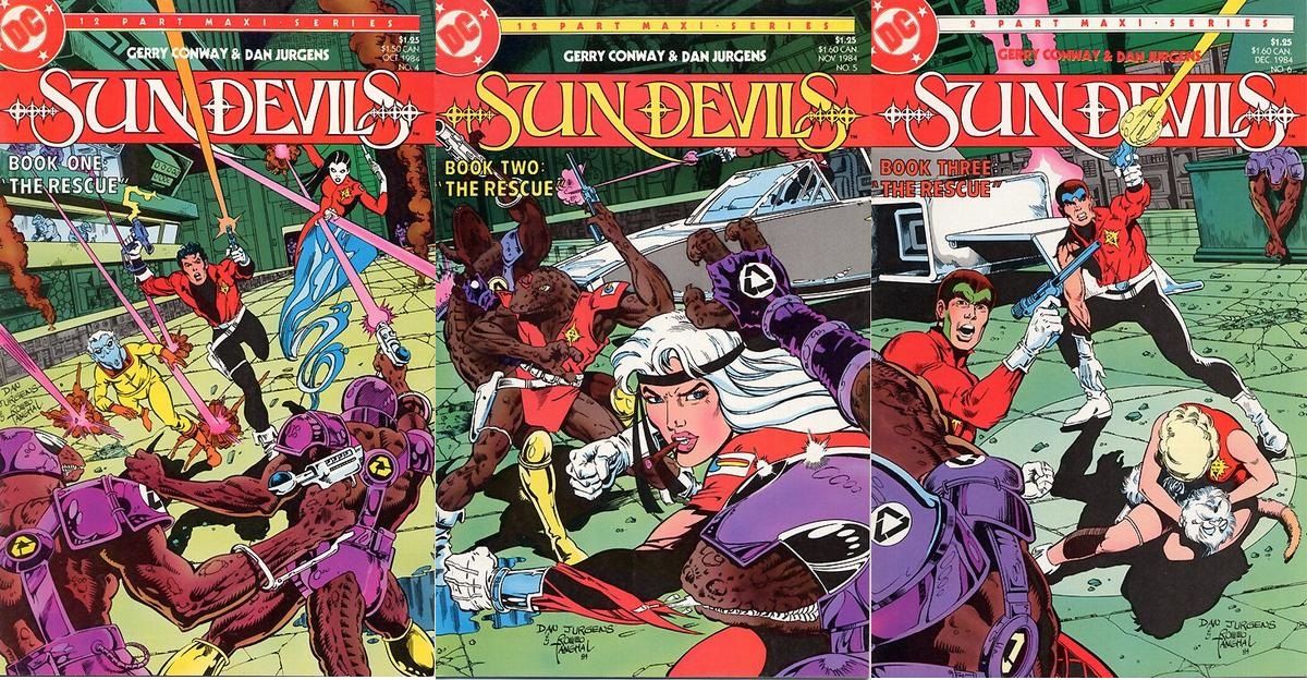 Science's Less Accurate Grandmother: Review: Sun Devils by Dan Jurgens ...