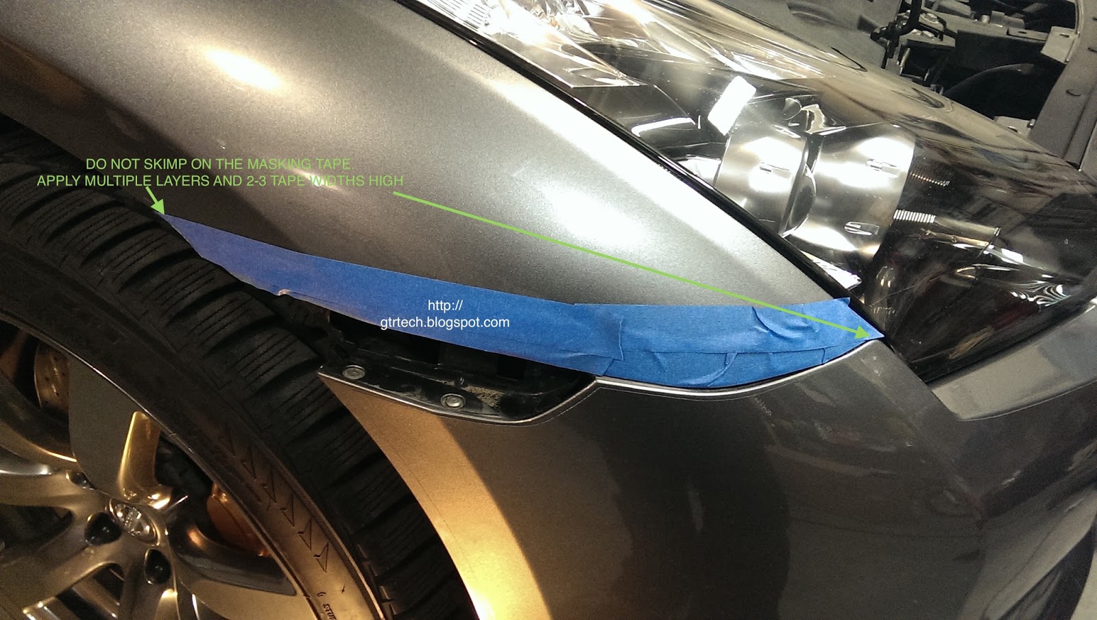 Nissan GT-R (R35) Technical DIY Blog: Headlights Conversion to 2015 LED ...