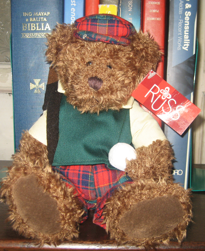 Percy's World of Toys Series 2: 3888. Bogey the bear