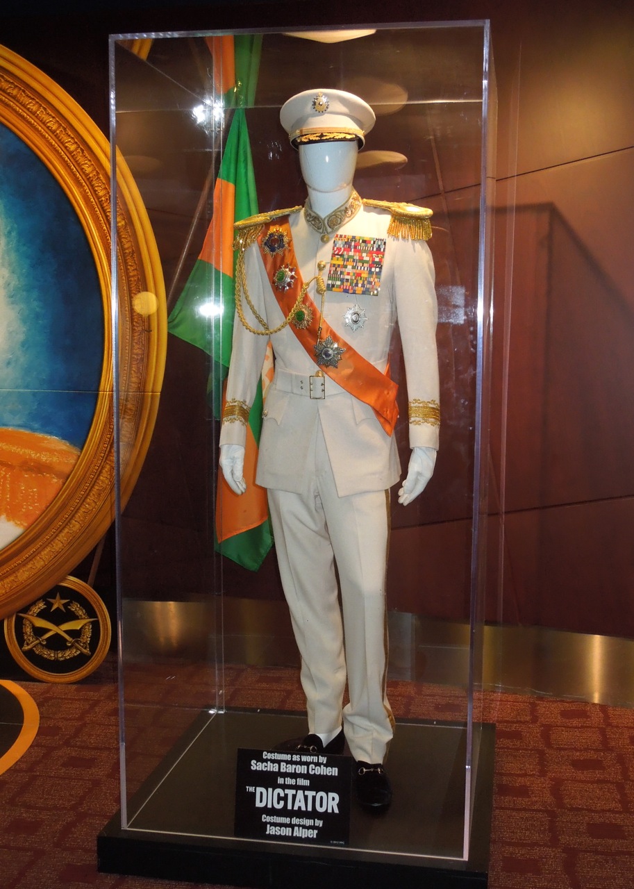 Hollywood Movie Costumes and Props: Original costumes from The Dictator ...