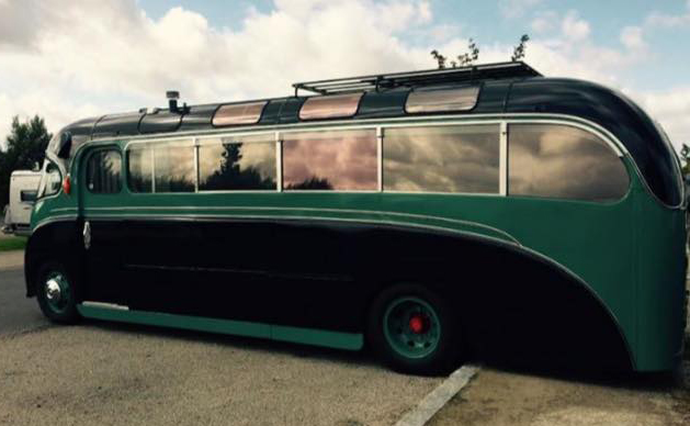 Just A Car Guy: a cool looking bus at Mont Saint Michel