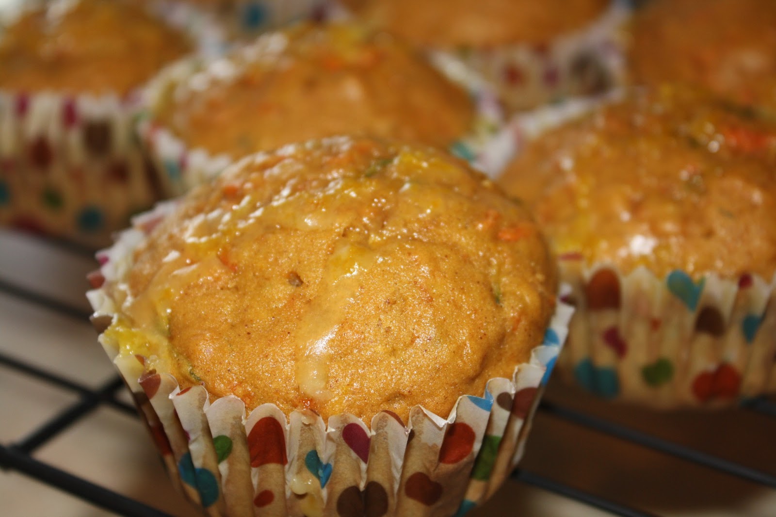Skinny Jeans: Summer Muffins with Citrus Glaze