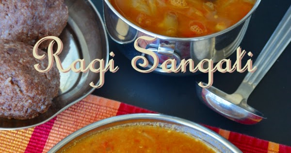 Veggie Platter: A - Z Andhra Recipes ~ R for Ragi Sangati / Ragi Muddha