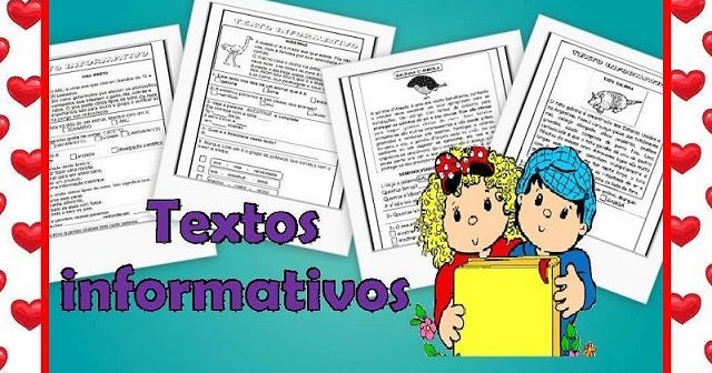 TEXTOS INFORMATIVOS: PRÁTICA PEDAGÓGICA INOVADA, IMPRIMIR, COLORIR ...