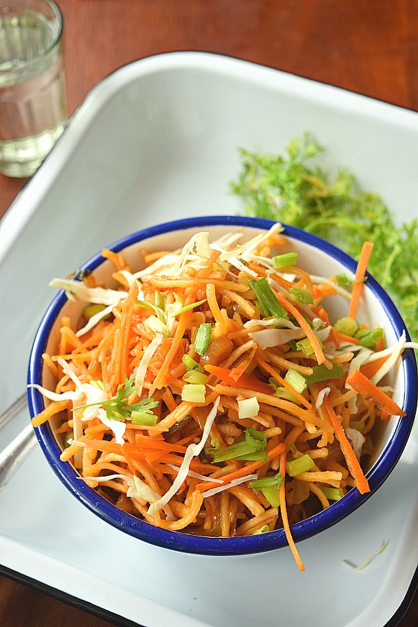 Chinese Noodle Salad / Chinese Bhel | Savory Bites Recipes - A Food ...