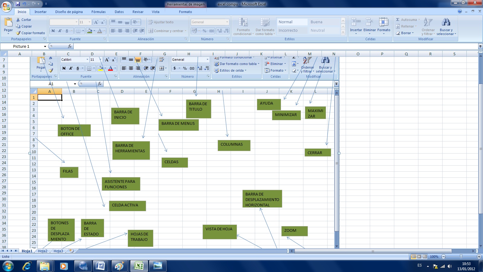 LIC. EN ESPAÑOL: enero 2012