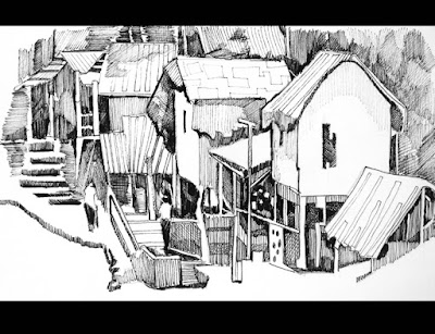 Sampaloc Tree Drawing