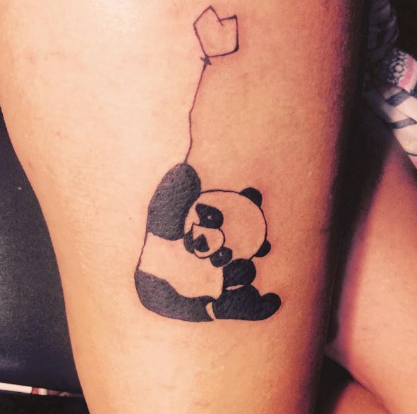 70+ Cute Panda Tattoos for Men (2020) Cool Small Designs | Tattoo Ideas ...